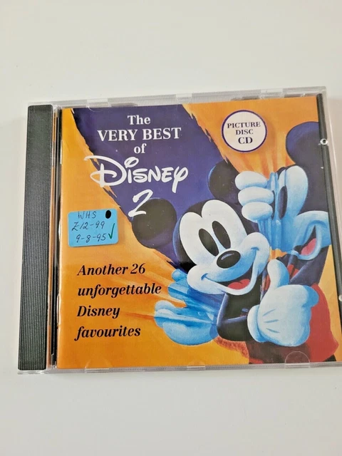 THE VERY BEST Of Disney 2 - 26 Unforgettable Disney Favourites Cd Album ...