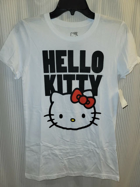 HELLO KITTY BY Sanrio Exclusively by Mighty Fine Juniors Medium White ...