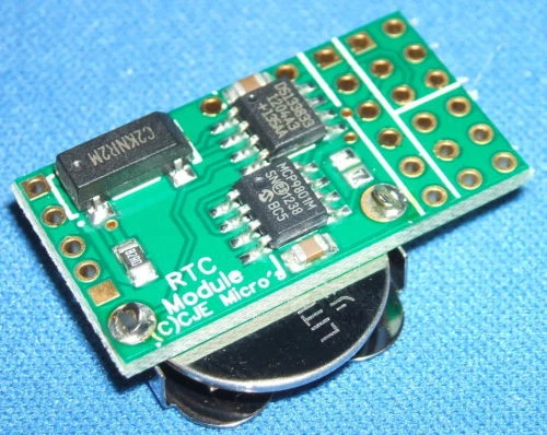 REAL TIME CLOCK (RTC) module for Raspberry Pi with temperature sensor ...