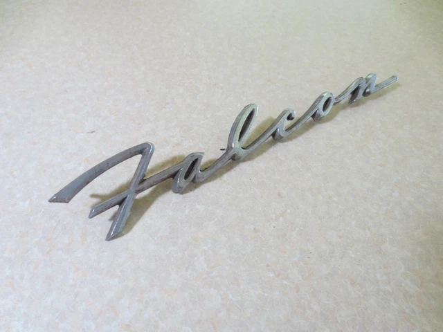 ORIGINAL 1960S FORD Falcon car badge / / emblem - - - - - - -- ---- $45 ...