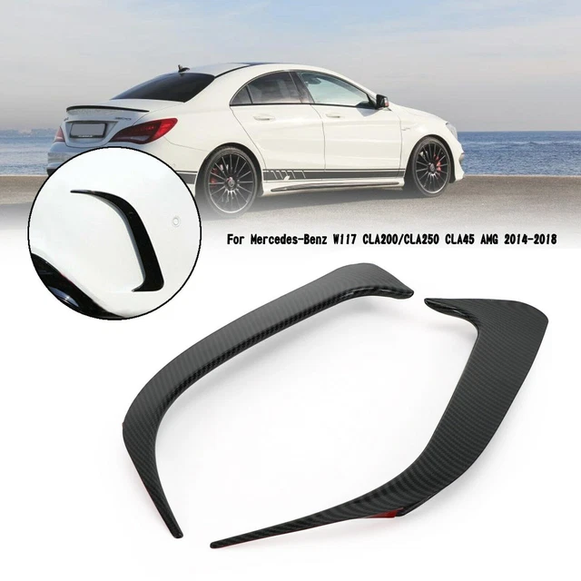 CF REAR BUMPER Spoiler Air Vent Cover pour For Mercedes W117 CLA Class ...