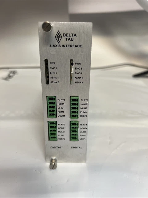 DELTA TAU 4 Axis Interface Umac Turbo 2-Axis Assy 603397-106 £334.66 - PicClick UK