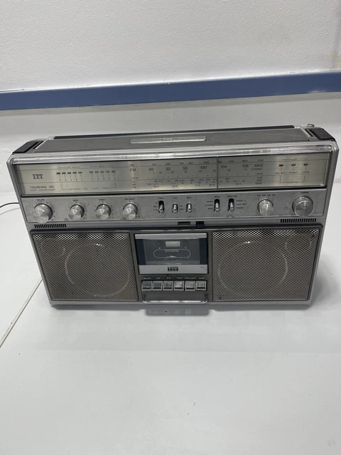 ITT TOURING 120 Cassette Radio Stereo Ghettoblaster Boombox EUR 100,00 ...