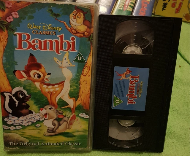 DISNEY BAMBI VHS video £3.00 - PicClick UK