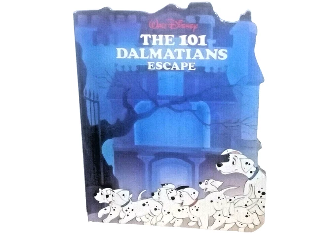 WALT DISNEY'S 101 Dalmatians Escape ( board book) 1988 $12.45 - PicClick CA