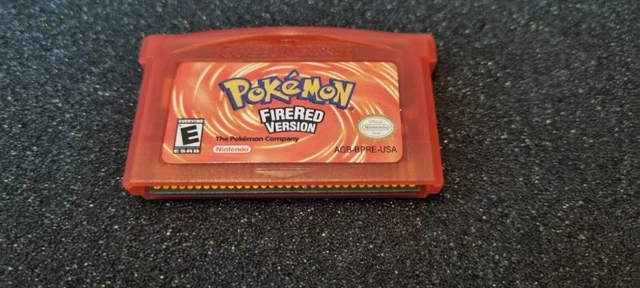 POKÉMON FIRE RED Nintendo Gameboy Advance, Genuine Cartridge, AGB-002 ...