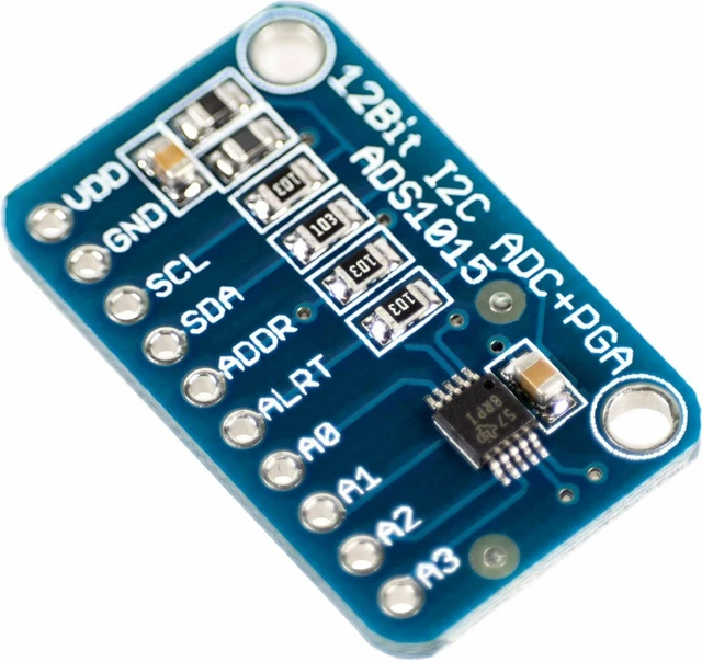 ADS1015 12-BIT PRECISION Analog To Digital Converter ADC Development ...