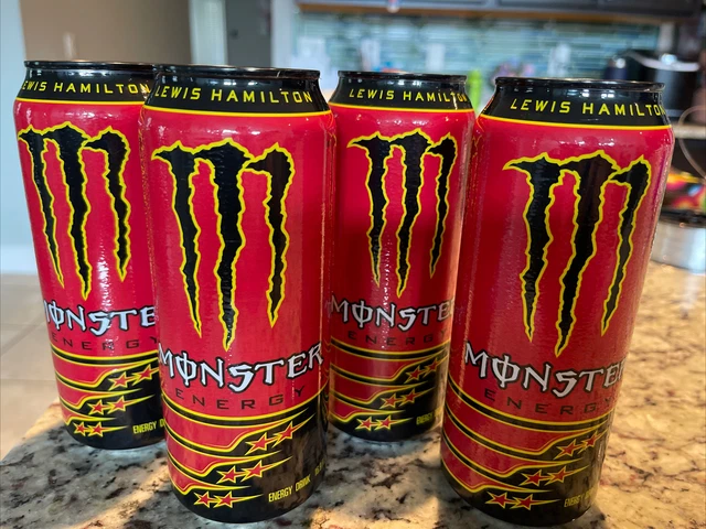 LIMITED EDITION LEWIS Hamilton Monster Energy Drink 16.9 Fl Oz Can ...