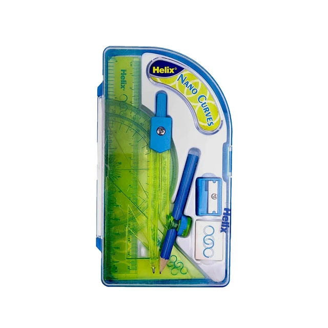 HELIX NANO COURBES Géométrie Set Square Règle Compass Rapporteur ...
