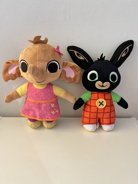FISHER PRICE CBEEBIES Bing Bunny & Sula Soft Toy Plush Sala Talks 2019/ ...
