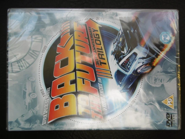BACK TO THE FUTURE 30th Anniversary Trilogy Blu-Ray DVD Boxset (4 Disc ...