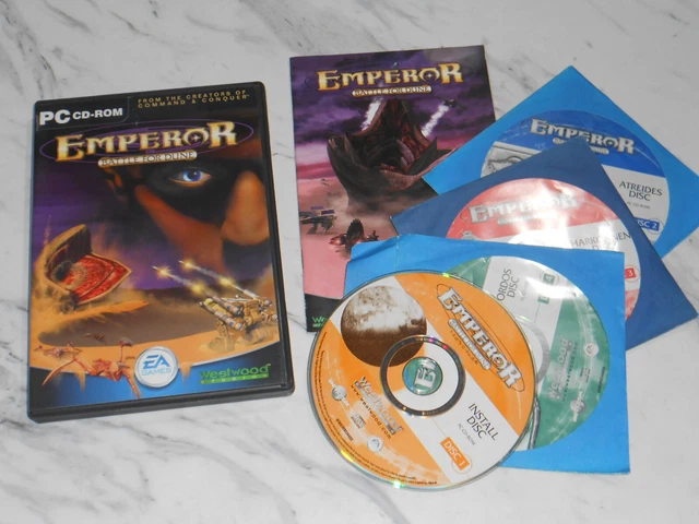 EMPEROR BATTLE FOR Dune Pc Cd Rom Original Version - FAST DISPATCH (F ...