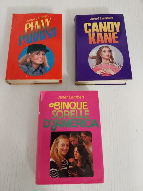 LOTTO JANET LAMBERT Candy Kane Penny Parrish Cinque 5 Sorelle D'America ...