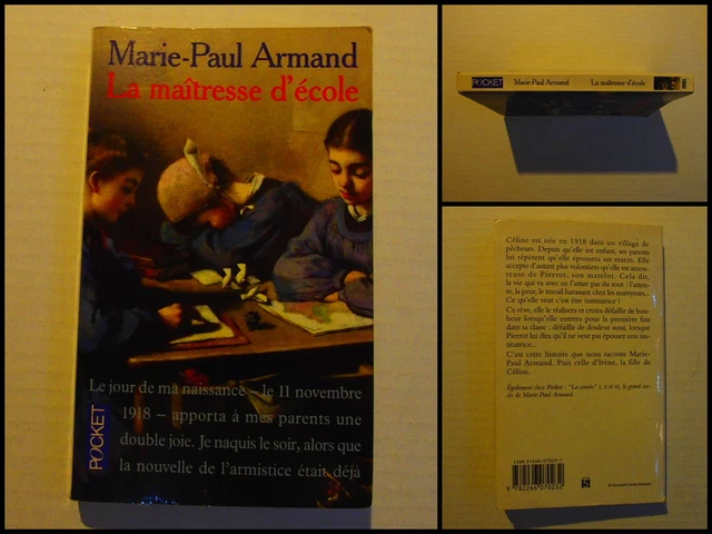 LA MAÎTRESSE D'ÉCOLE. Marie-Paul Armand. Roman Pocket N° 10060 EUR 1,00 ...
