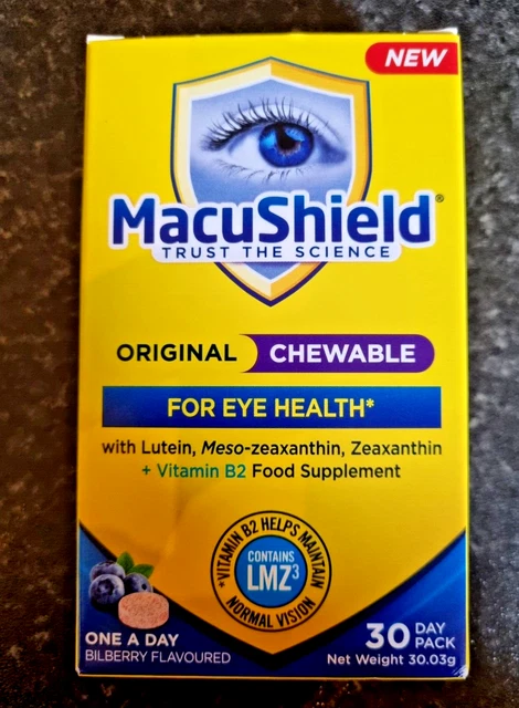 MACUSHIELD EYE HEALTH capsules, 30 day pack £10.95 - PicClick UK