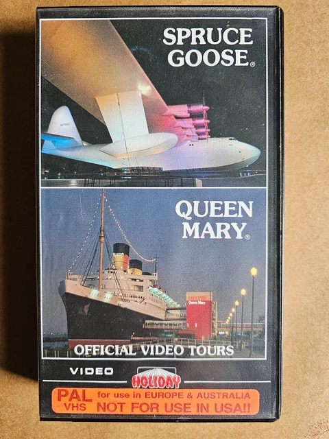 THE SPRUCE GOOSE & Queen Mary (VHS PAL, 1984) £18.89 - PicClick UK
