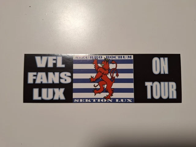 ULTRAS AUFKLEBER BOCHUM Sammlungsauflösung Fußball Sticker VfL, Bayern ...