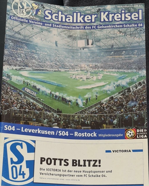 2001/02 1.BUNDESLIGA FC Schalke 04 - FC Hansa Rostock EUR 1,00 - PicClick DE