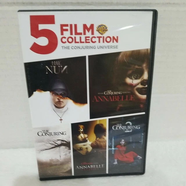 THE CONJURING UNIVERSE Collection (Nun, Annabelle, Conjuring) 5 Film ...