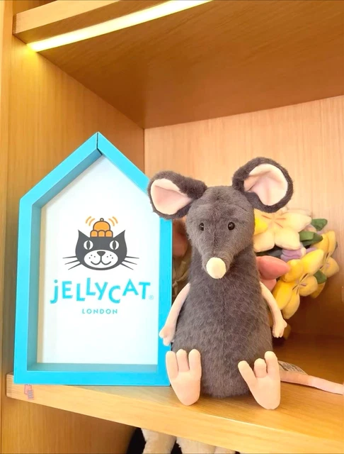NEW JELLYCAT LACHLAN Sad Rat Plush Toy With Tag & Dust Bag Mouse Dolls ...