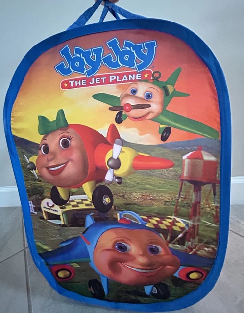 JAY JAY THE Jet Plane Vtg Mesh Hamper 2007 $56.07 - PicClick CA