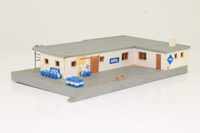 KIBRI 7468 SPUR N Tanklager ARAL fertig aufgebaut EUR 22,99 - PicClick DE