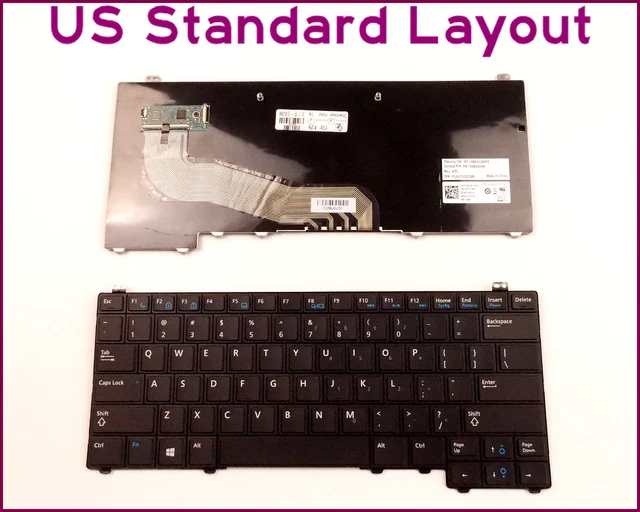 LAPTOP US LAYOUT Keyboard for Dell PK130WQ4A00 SG-60710-XUA NSK-LD1BC ...