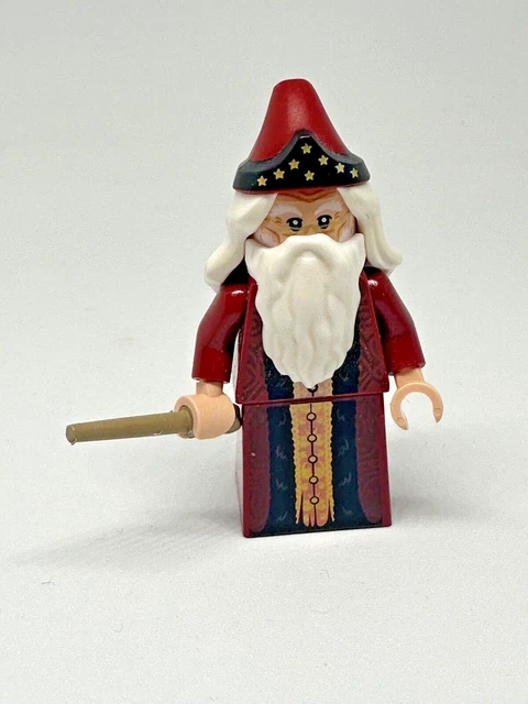 LEGO MINIFIGURE COLLECTIBLE Harry Potter Albus Dumbledore Headmaster ...