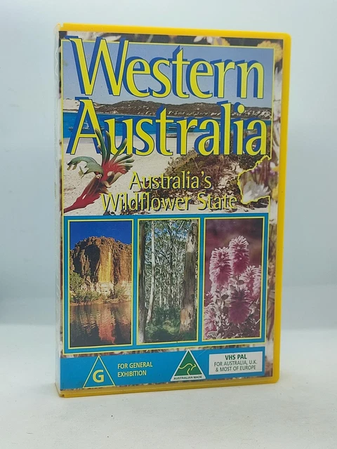 WESTERN AUSTRALIA, AUSTRALIA'S Wildflower State On VHS Tape [Ex-Rental ...