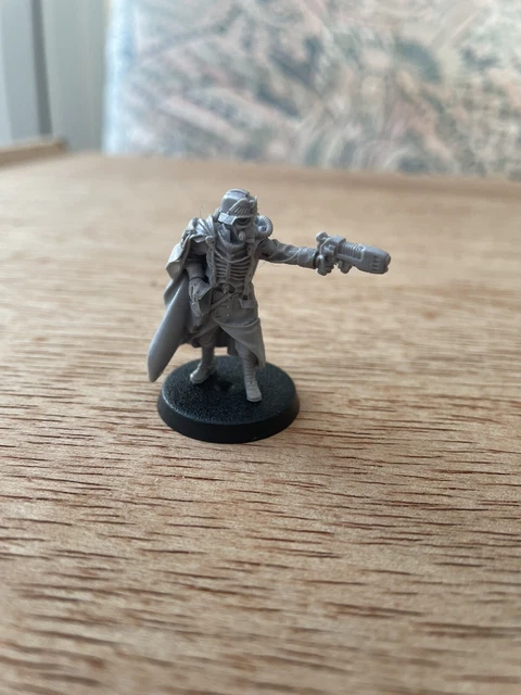 DEATH KORPS OF Krieg Quartermaster OOP Forge World Unpainted Warhammer ...