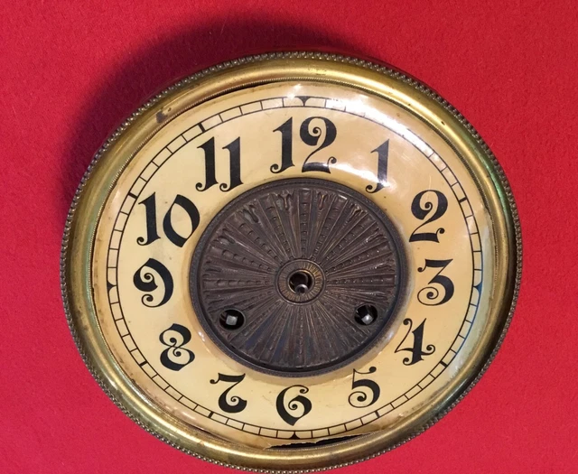 ANTIQUE VIENNA REGULATOR Kienzle 2 train clock Movement only. Approx 6 ...