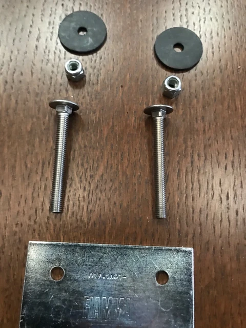 FIAMMA CANOPY FIXING bolts and back plate £5.00 - PicClick UK