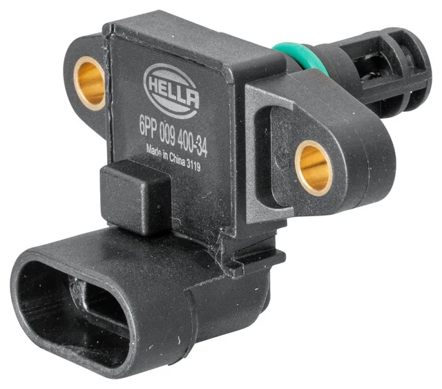 MAP SENSOR INTAKE Manifold Pressure 12V 4-Pin (6Pp 009 400-341) OEM Hella £36.90 - PicClick UK
