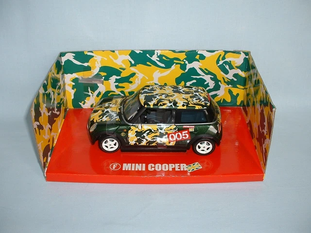 MINI COOPER #005 FOXTONS 1:18 SCALE Diecast Model Car Figure Toy In Box ...