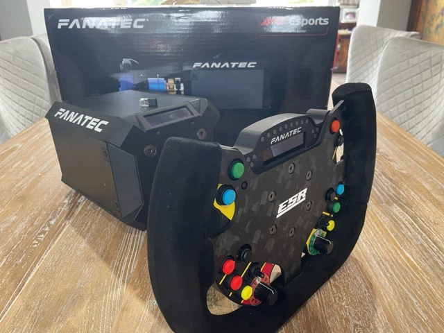 FANATEC DD1 DIRECT Drive wheel base, Custom GT3 Wheel & Podium Button ...