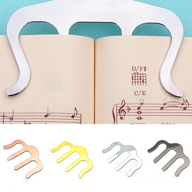 CLIPS MUSICAUX EN tôle noire pour supports de piano design pratique et ...