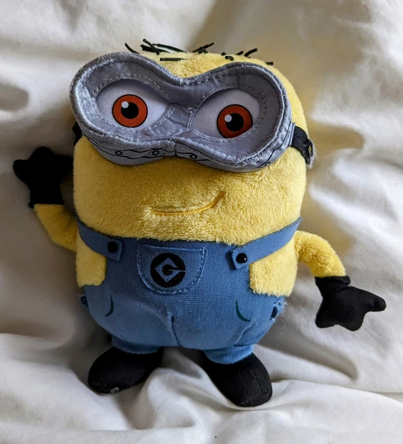 MINION BOB DESPICABLE Me Universal Studios Yellow Soft Toy Plush 20cm £ ...
