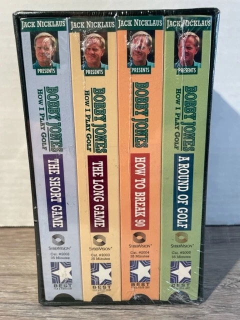 BOBBY JONES HOW I Play Golf VHS Tapes Set Of 4 Sealed New in Box £9.50 ...