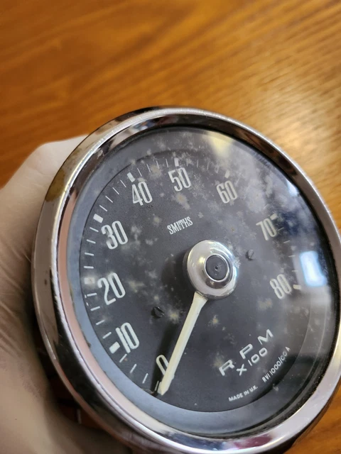 SMITHS 8000 RPM rev counter Vintage Classic Mini VW Ford MG Jaguar 60s ...