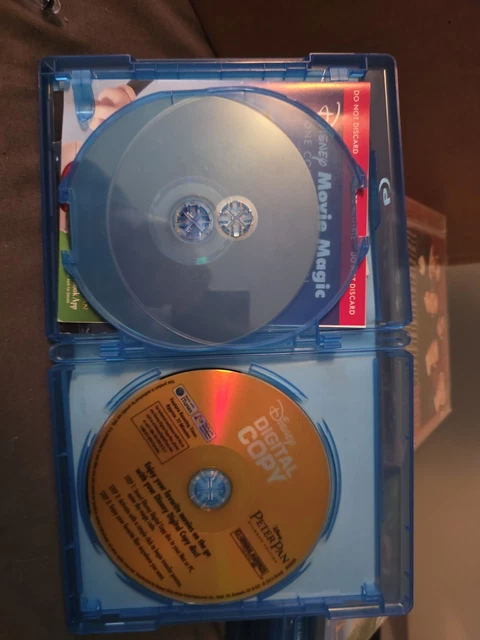 DISNEY PETER PAN Blu-ray DVD 2013 2Disc Set Diamond Edition Has Blu Ray ...