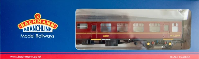 BACHMANN 39-266 MK1 RMB Miniature Buffet Coach WCRC Maroon. Ex shop ...