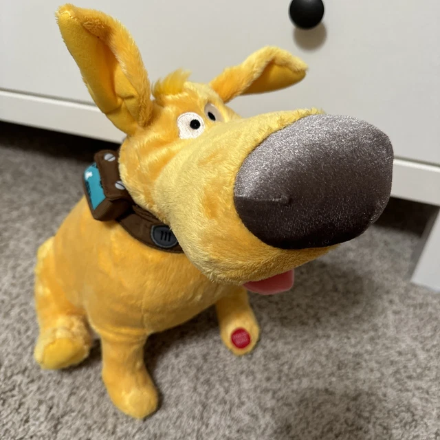 DISNEY STORE DUG Doug Dog Talking 12” Plush Toy Up Pixar Movie Stuffed ...