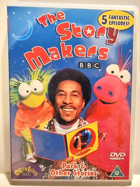 THE STORY MAKERS Park Dvd Kids Cbeebies 5 Episodes Blue Cow £84.99 ...
