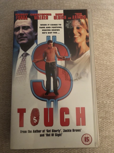 TOUCH (VHS RATED R) Bridget Fonda, Skeet Ulrich, Christopher Walken ...