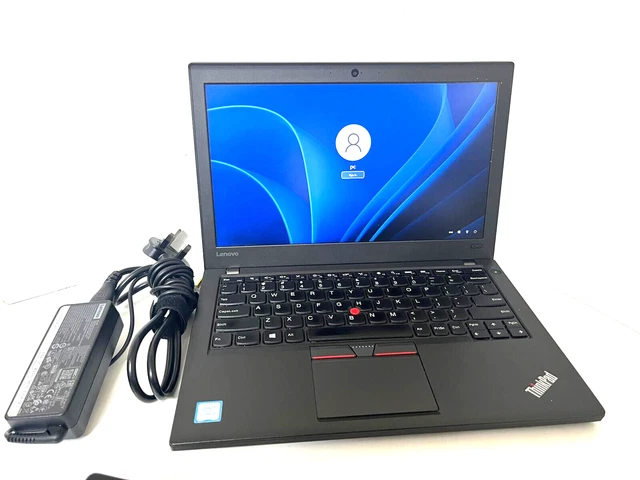 LENOVO THINKPAD X260 Intel Core i5-6200U 2.4GHz 8GB RAM 256SSD Windows ...