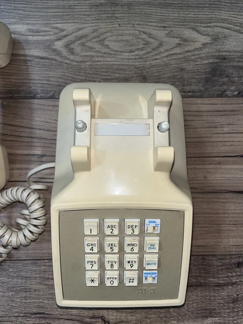 USED VINTAGE AT&T Push Button Desk Phone ATT CS2500DMGF £14.08 ...