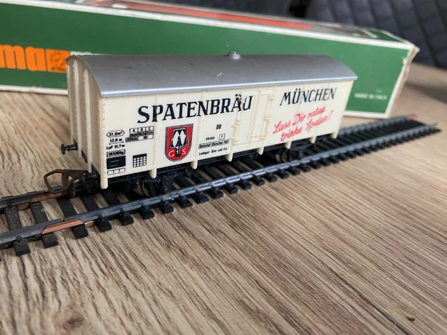 JOUEF HO 6261 WAGON COUVERT SPATENBRAU comme LIMA ROCO EUR 9,00 ...