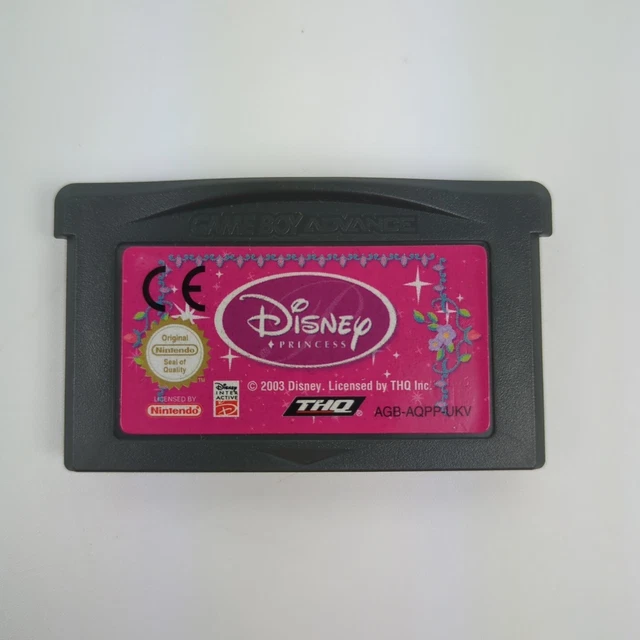 DISNEY PRINCESS NINTENDO Video Game Boy Advance Cartridge AGB-AQPP-UKV ...