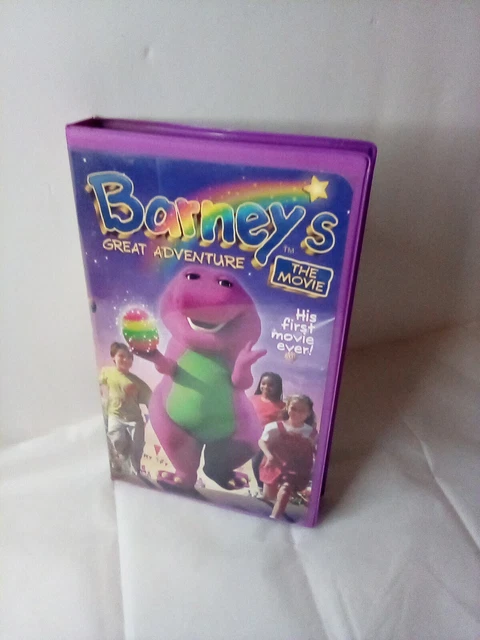 BARNEY'S GREAT ADVENTURE The Movie His First Movie Ever VHS, 1998 £13. ...