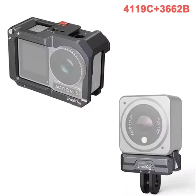 SMALLRIG CAMERA CAGE for DJI Osmo Action 5 Pro / 4 / 3 Protective Frame ...